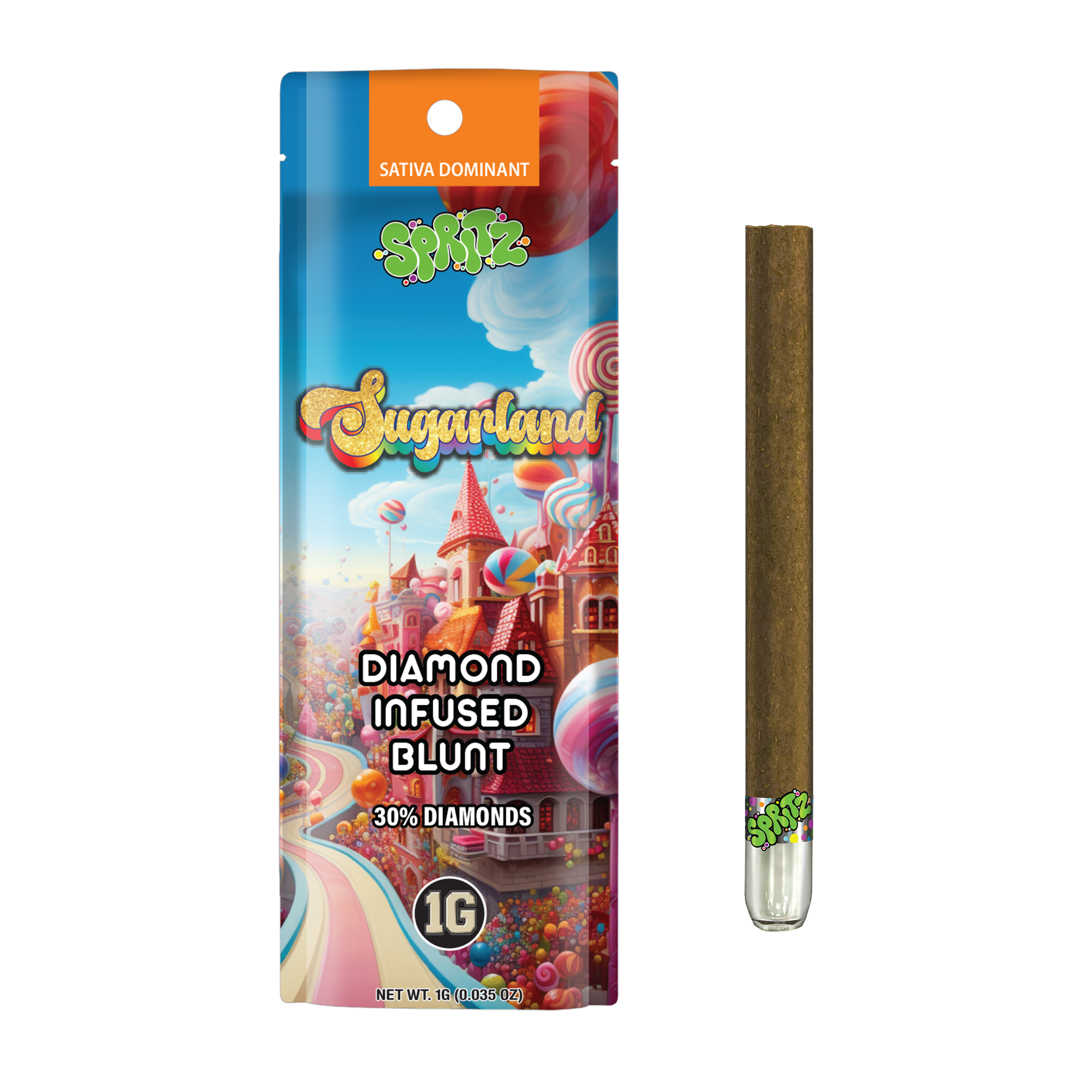 Spritz Sugarland Hybrid 1g Infused Blunt
